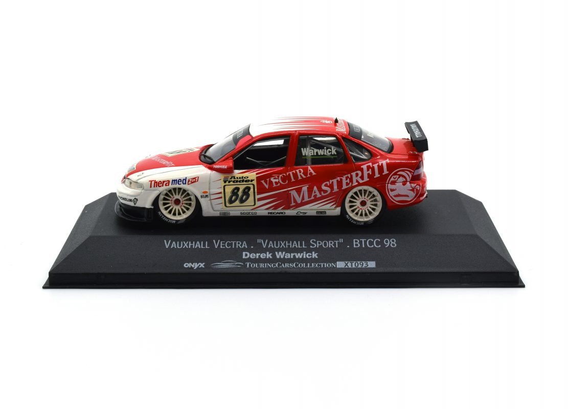 Onyx – Vauxhall Vectra – #88 1998 BTCC D. Warwick 1/43 – Scalewagen